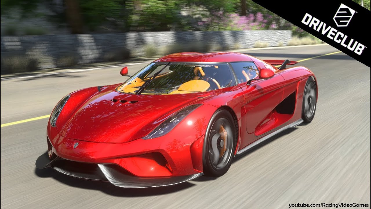 Detailed Look at the Koenigsegg Regera in DRIVECLUB - First Person ...