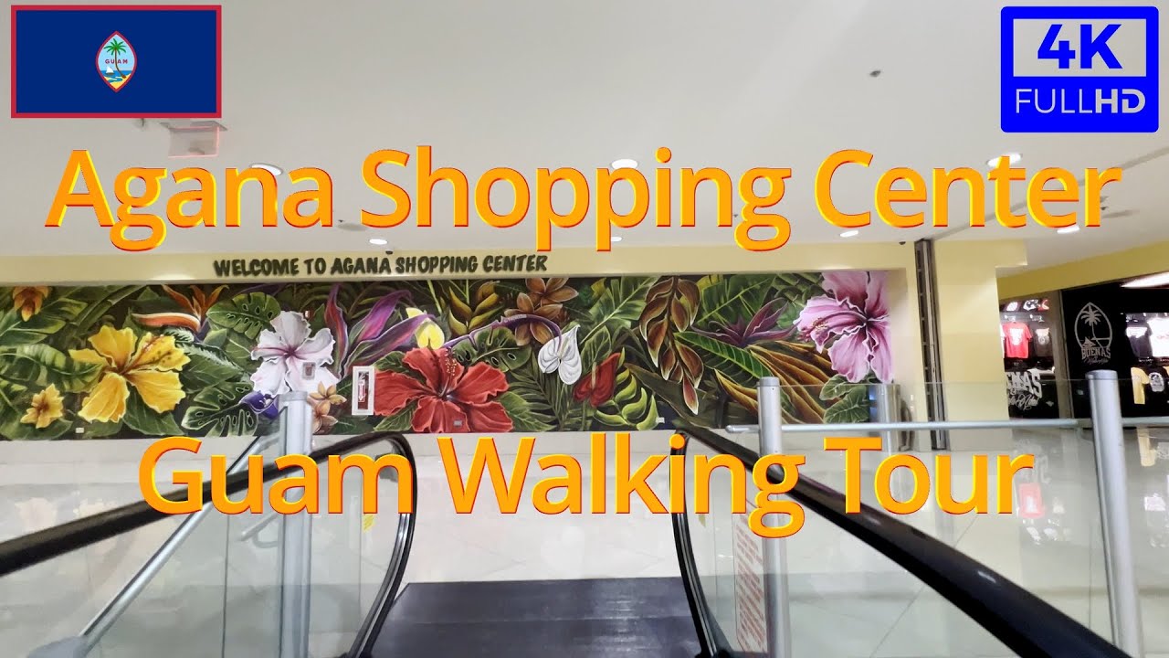 Agana Shopping Center Walking Tour 2024 | Guam's Oldest Mall | 4K 60fps ...