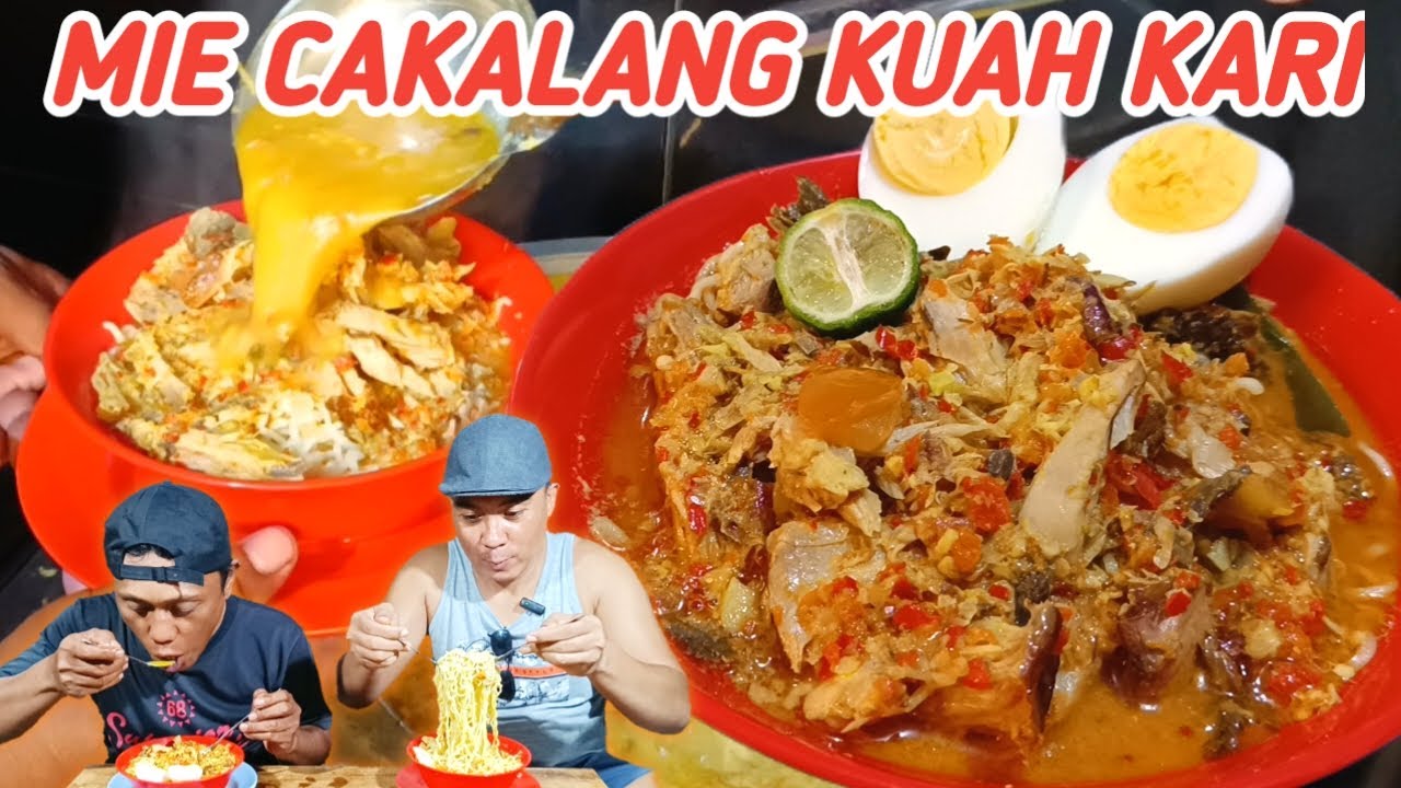 BUSET,,NAMPOL GURIH!!MIE CAKALANG KUAH KARI PEDAS BIKIN BANG JEK KALAP ...