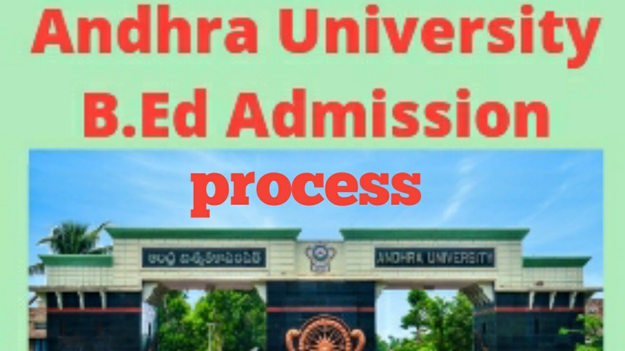 Andhra university B. Ed Admission Process explained by Namita patro ...