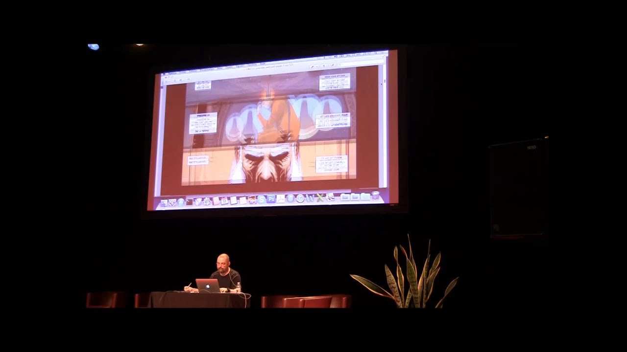 Workshop avec Denis Bajram (Utopiales 2013) - YouTube