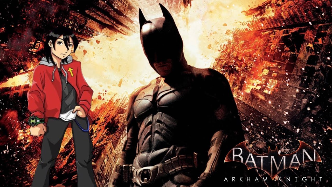 Myles laird playing Arkham knight with the dark knight skin - YouTube