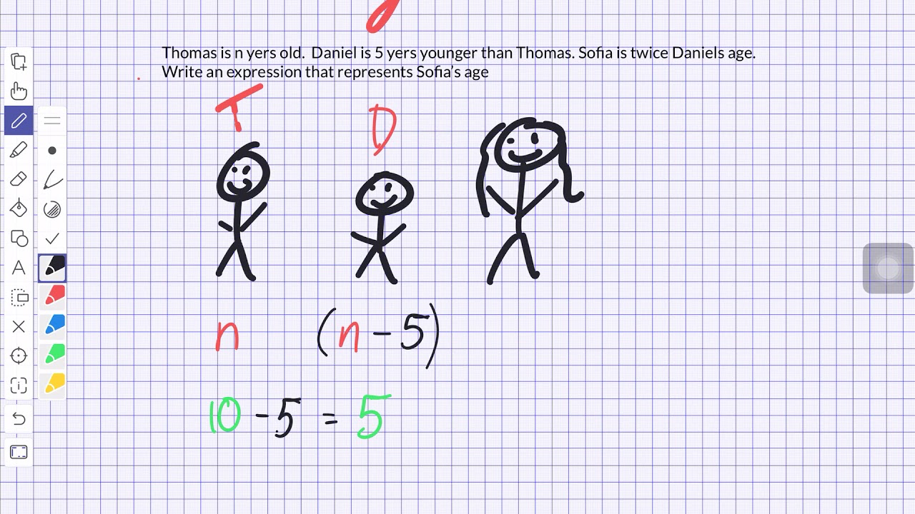 How To Create Equations From Word Problems Grade 6 YouTube How To Create Equations From Word Problems Grade 6 YouTube