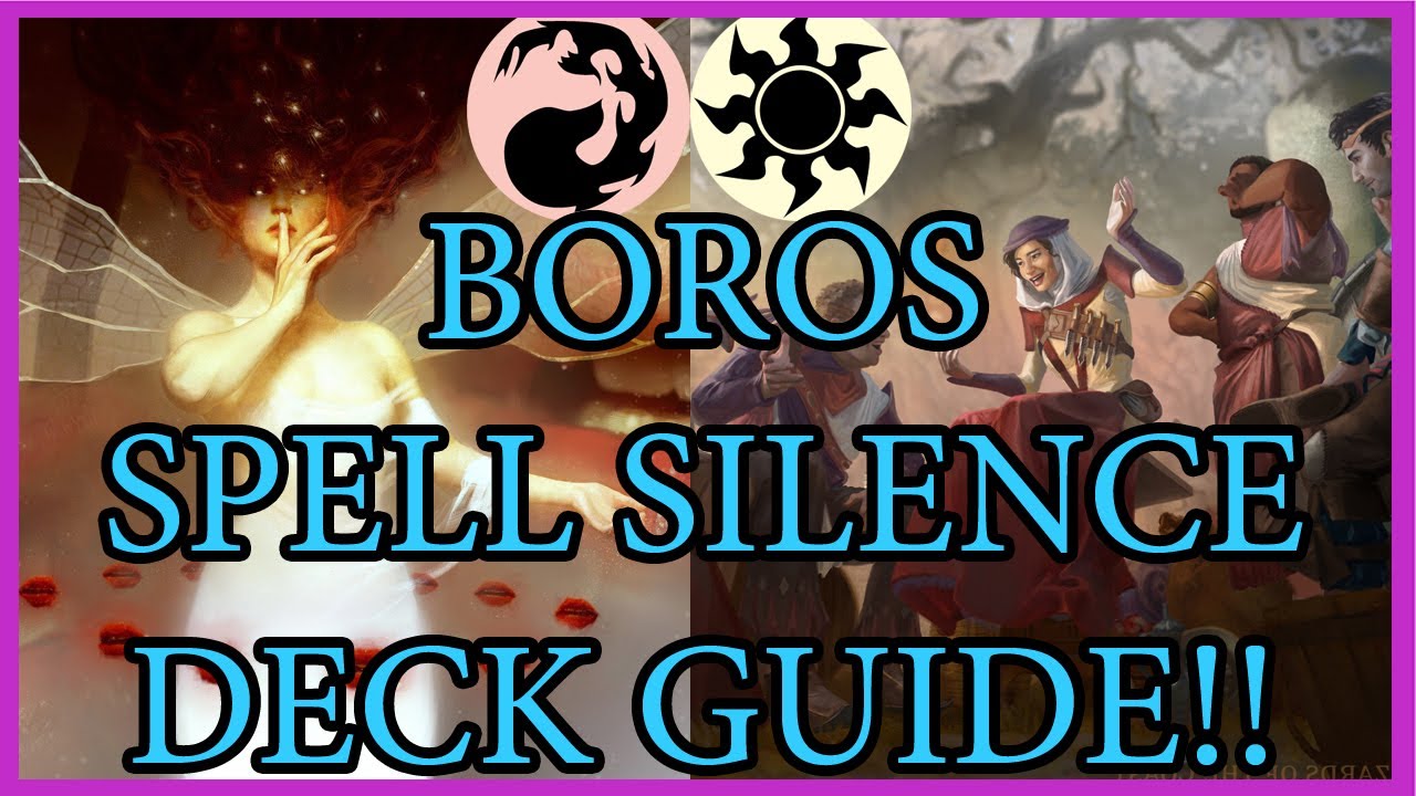 Boros Spell Silence Meta Shaking Deck Guide!! Throne of Eldraine ...