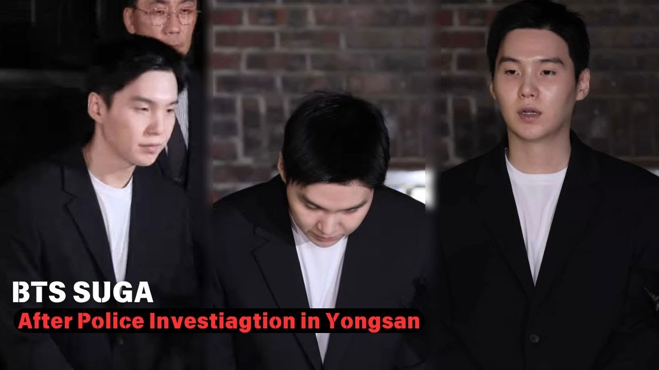 BTS's Suga Attends DUI Case Hearing in Yongsan! KNetz Highlights Suga's ...
