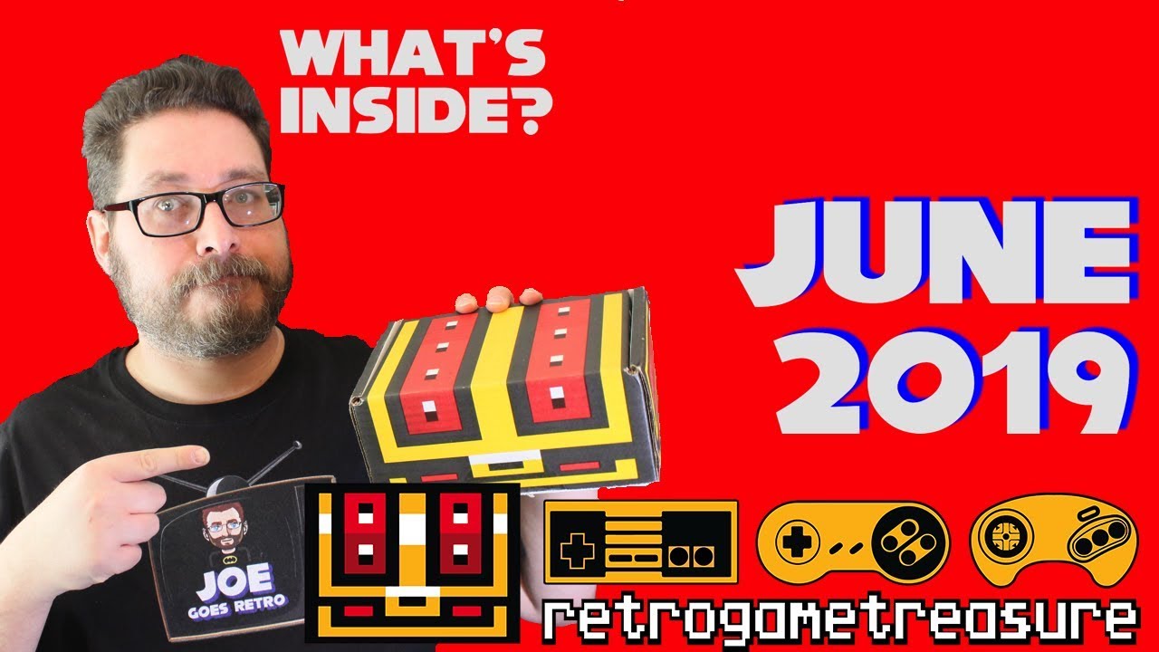 Retro Game Treasure Unboxing - Ep. 34 - June 2019 - Joe Goes Retro ...