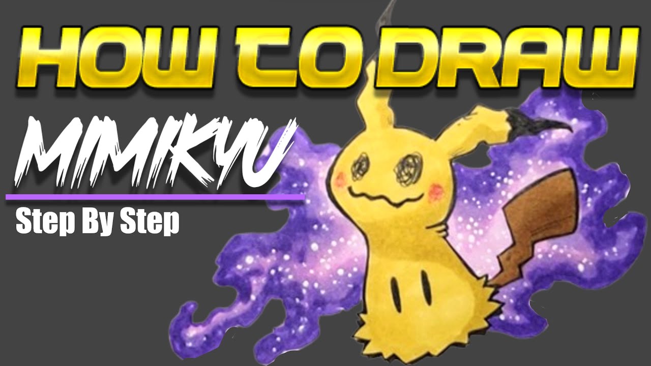 How To Draw Pokemon: Mimikyu - YouTube