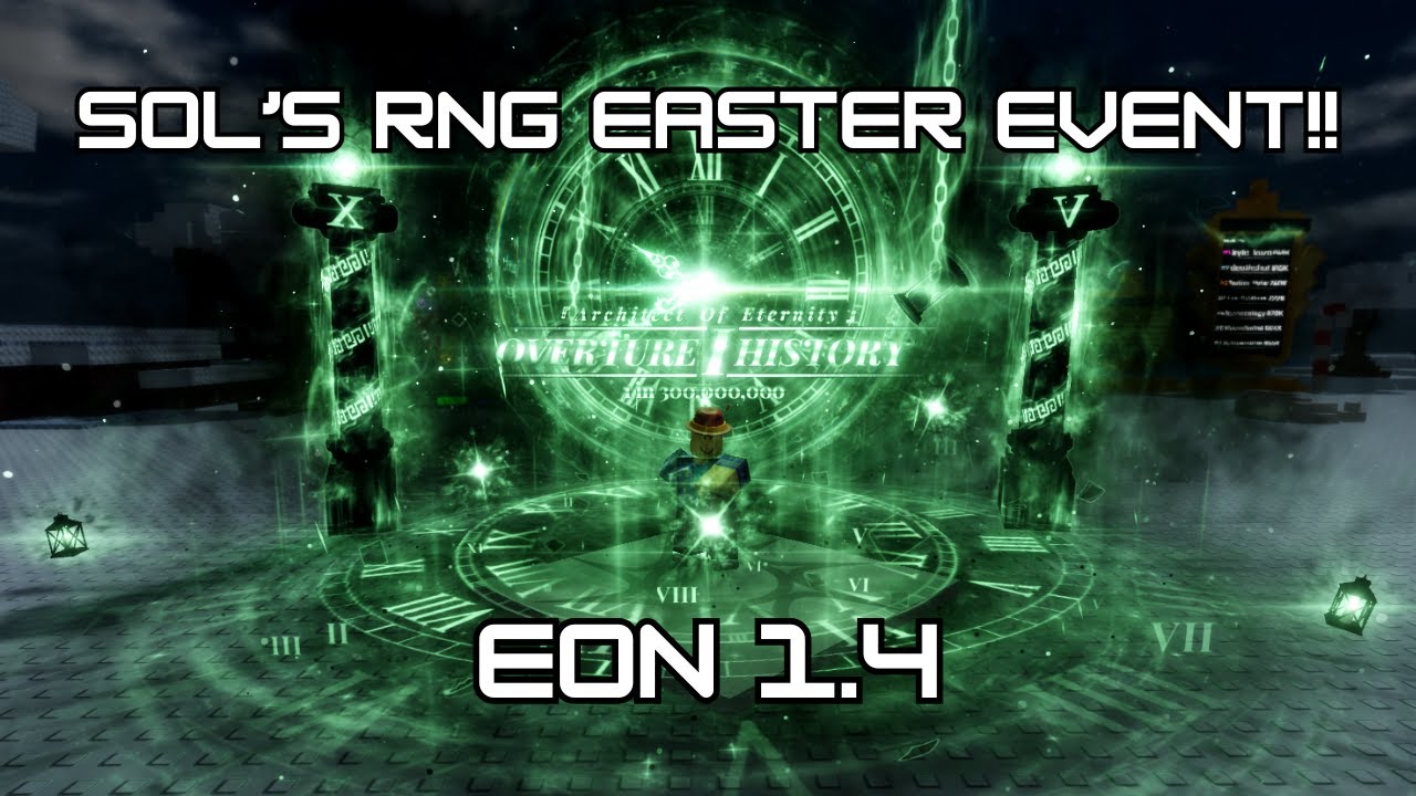 SOL'S RNG EASTER EVENT LIVE NOW!! - YouTube