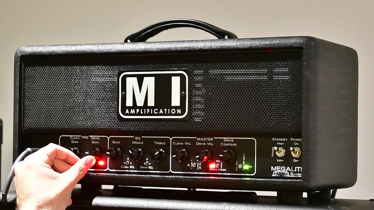 MI Amplification Megalith Gamma - High Gain Insanity! - YouTube