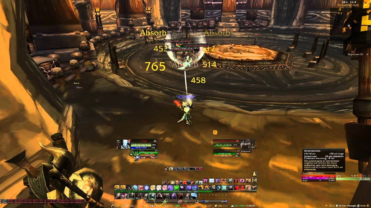 Solo hunter pet tanking (UK Normal) (1/2) - YouTube