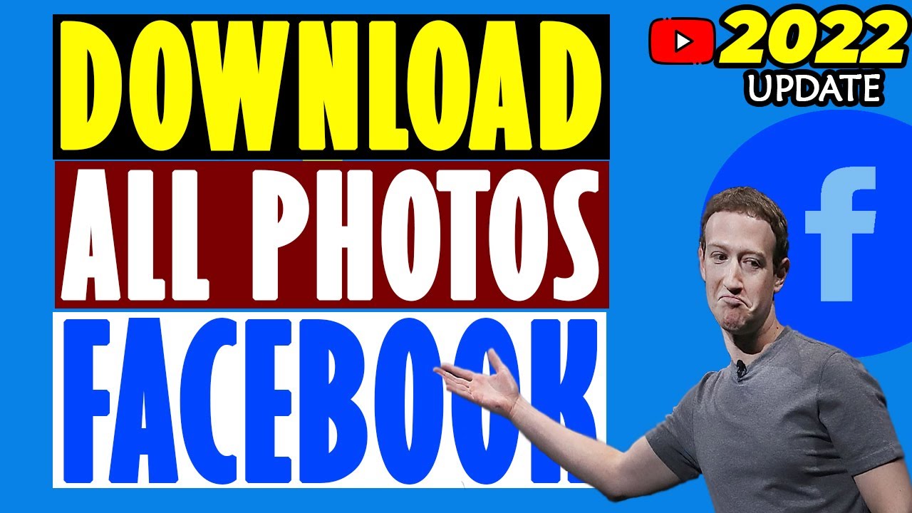 How to Download All Photos From a Facebook Profile using Android In ...