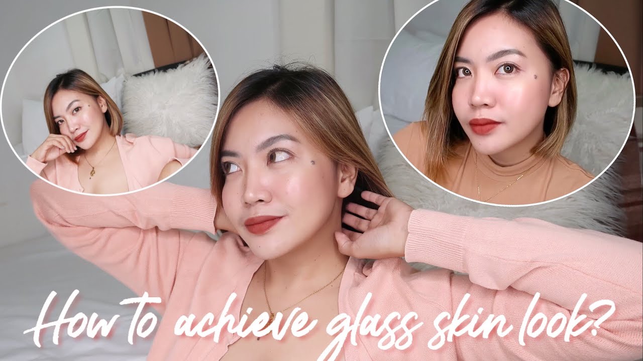 How to achieve glass skin make up look? | GLOWY MAKE UP TUTORIAL🤎 - YouTube