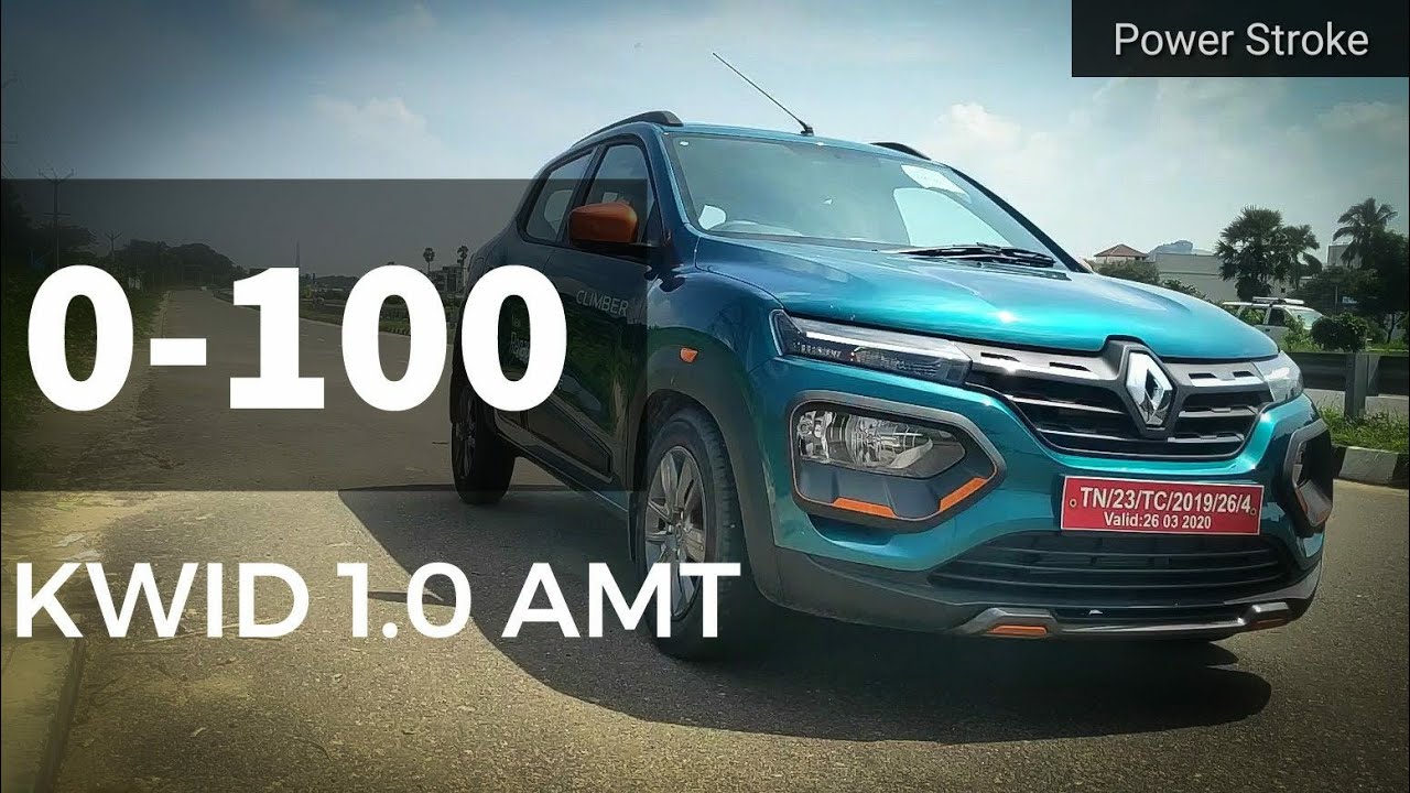 Renault KWID AMT - Acceleration & Braking | Power Stroke - YouTube