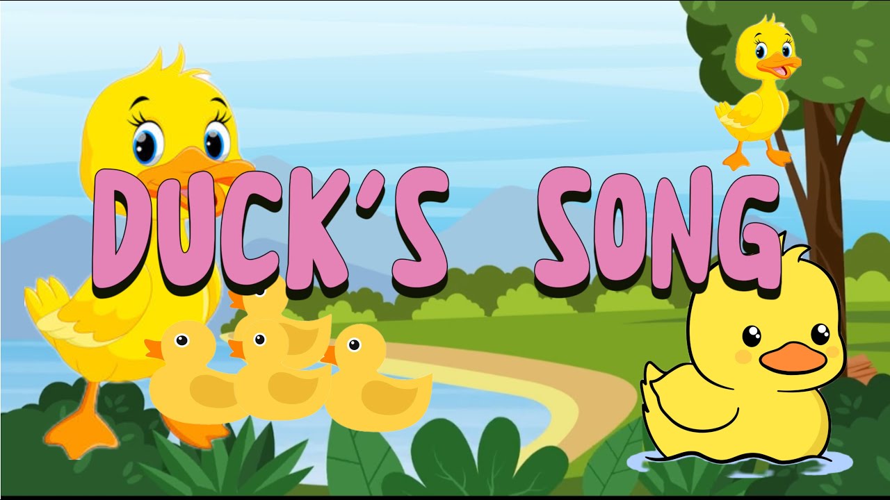 Duck 's song for kids | song for kids | for babies | Duck's | nursery ...