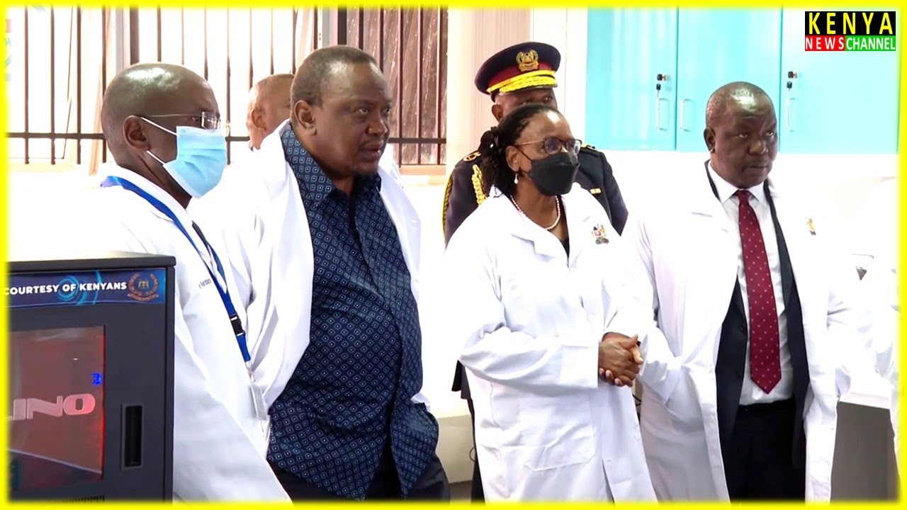 See inside the DCI National Forensic Laboratory opened by Uhuru ...