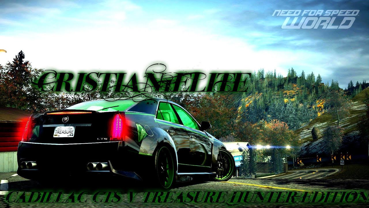 Need for Speed World - Cadillac CTS-V Treasure Hunter Edition - YouTube