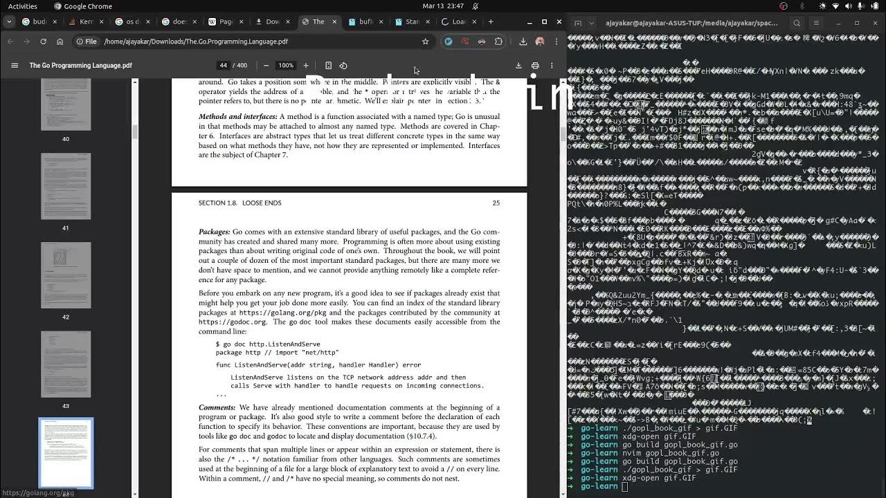 Some OS memory part, and possibly GOLANG later? - YouTube