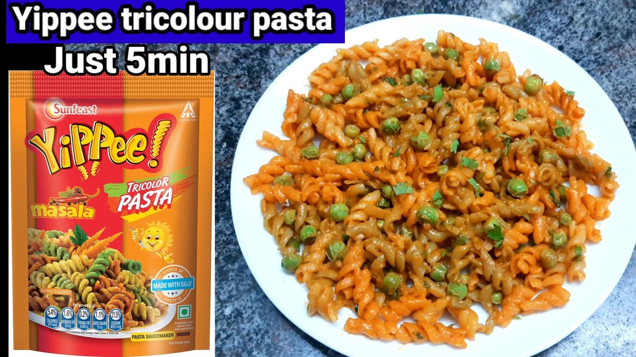 Sunfeast yippee pasta #sunfeast #pasta #yippee pasta #pasta recipe # ...