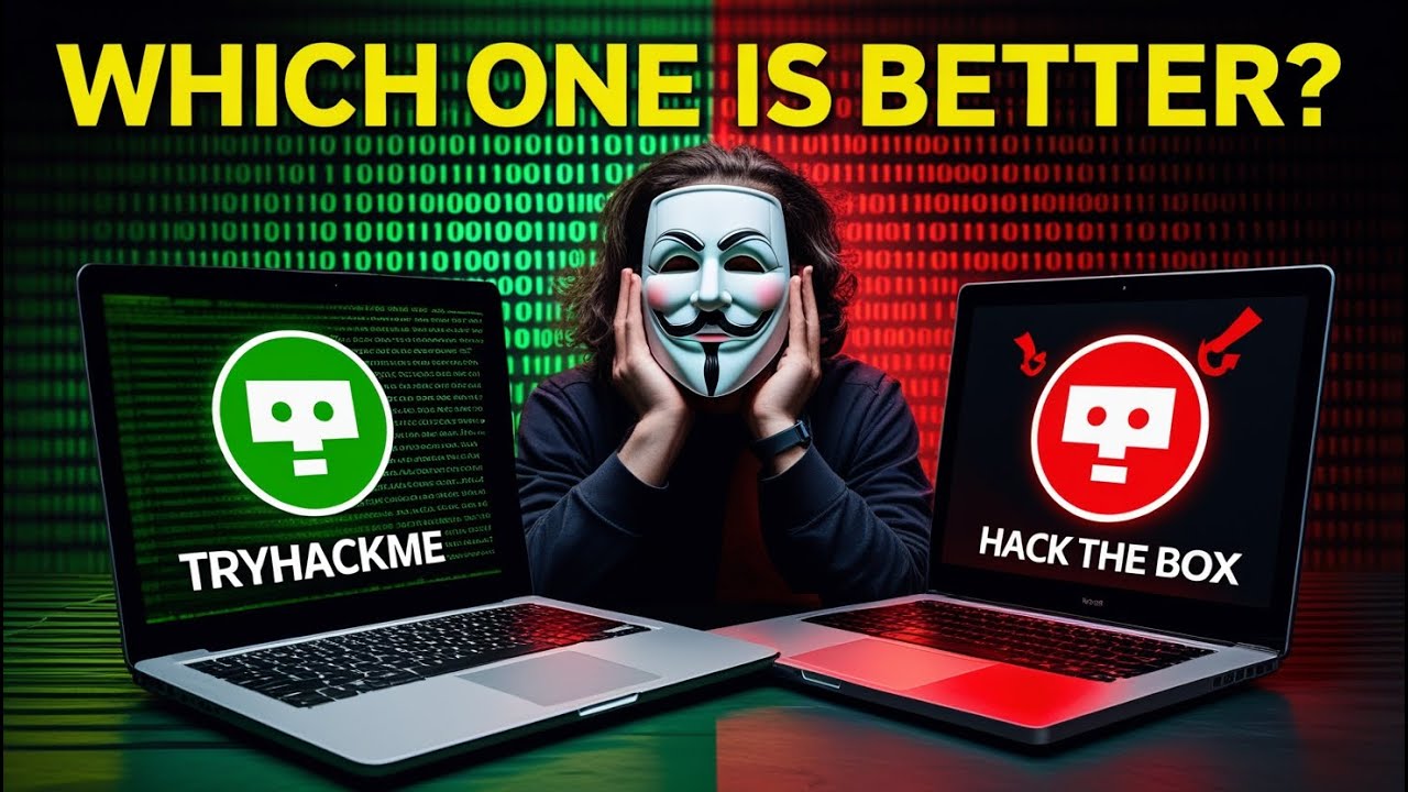 TryHackMe vs. Hack The Box: Which Will Make You a Better Hacker? - YouTube