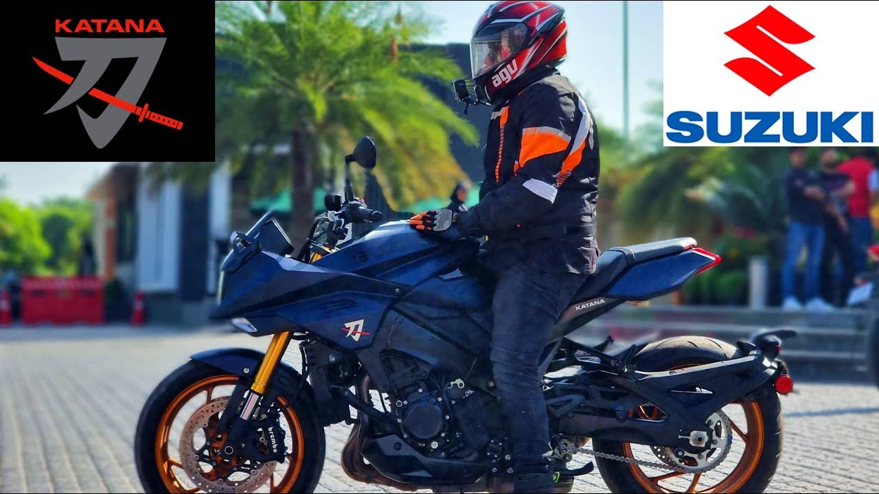 Suzuki Katana with Racefit Exhaust First Ride Review India | Feel the ...