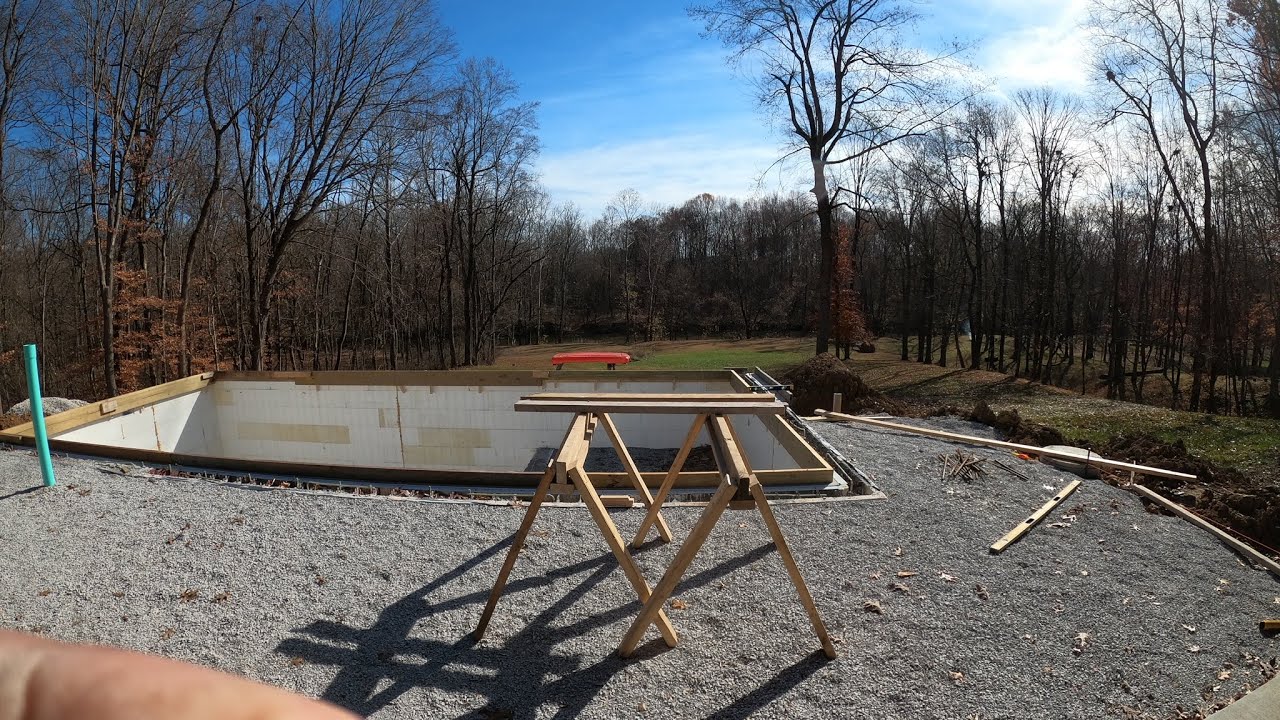 Pool cap forms! Quick pool update! - YouTube