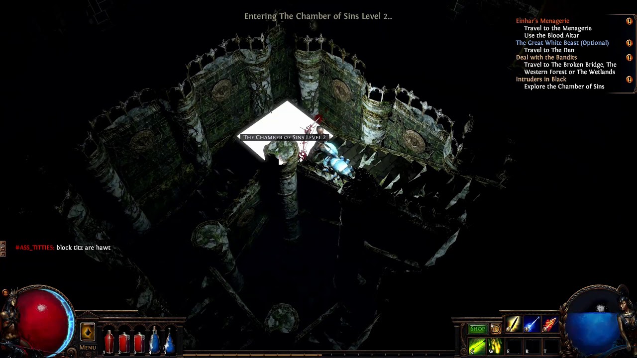 Path of Exile [PC] (#84) Chamber of Sin, act 2 - YouTube