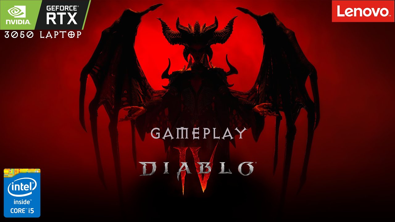 Diablo 4 Beta Test Performance Gameplay RTX 3050 Laptop | Max Graphics ...