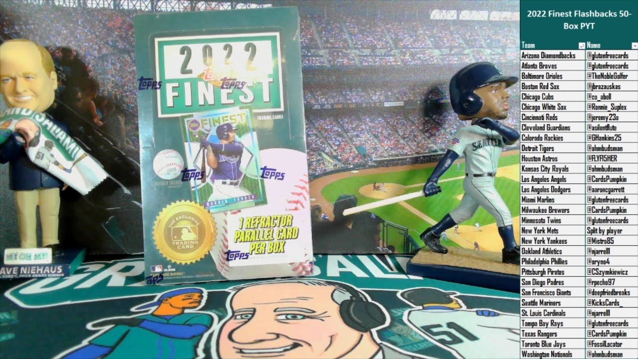 2022 Finest Flashbacks 50-Box PYT Break - YouTube