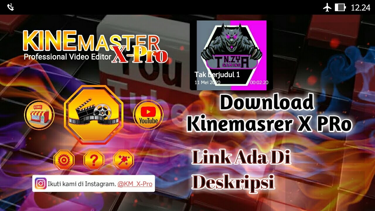 Kinemaster X PRO 2020 - YouTube