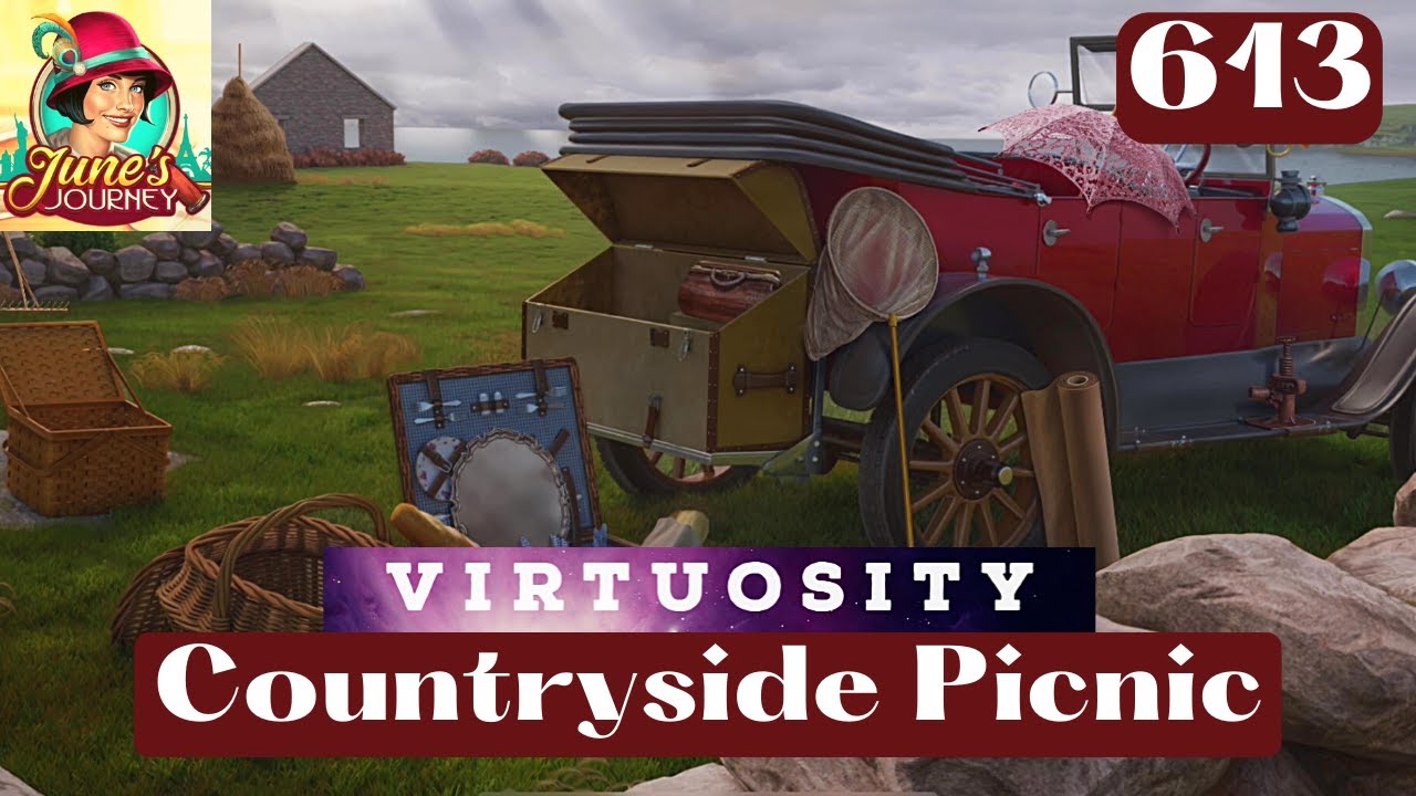 JUNE'S JOURNEY - COUNTRYSIDE PICNIC - SCENE 613 *FULL MASTERED SCENE ...