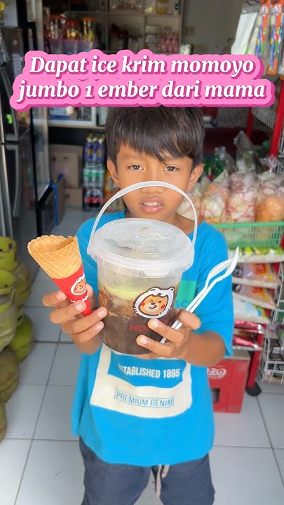 ES KRIM MOMOYO EMBER JUMBO #trending #momoyo #eskrim #viralshorts #viralvideo #shorts - YouTube