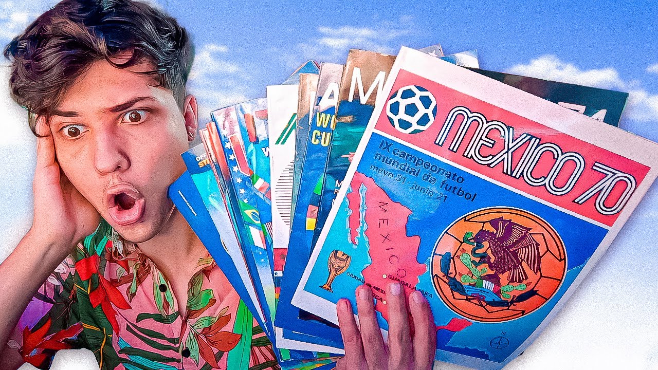 COMPRE TODOS los ALBUMS que HIZO PANINI - YouTube