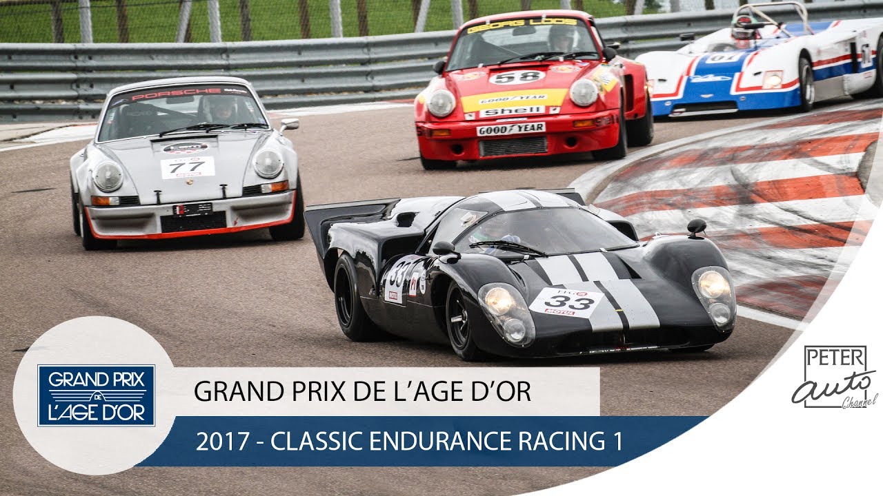 Classic Endurance Racing 1 au Grand Prix de l'Age d'Or 2017 - YouTube
