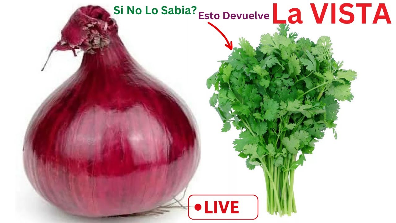 Si TIENES Más de 40 AÑOS debes ver este VIDEO! Beneficios de la CEBOLLA ...