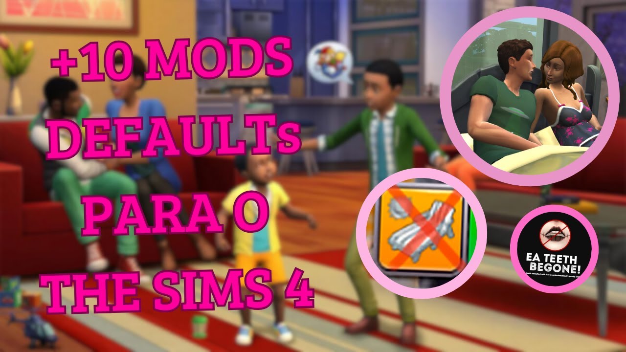 +10 MODS DEFAULTs PARA O THE SIMS 4/Mods - The Sims 4 - YouTube