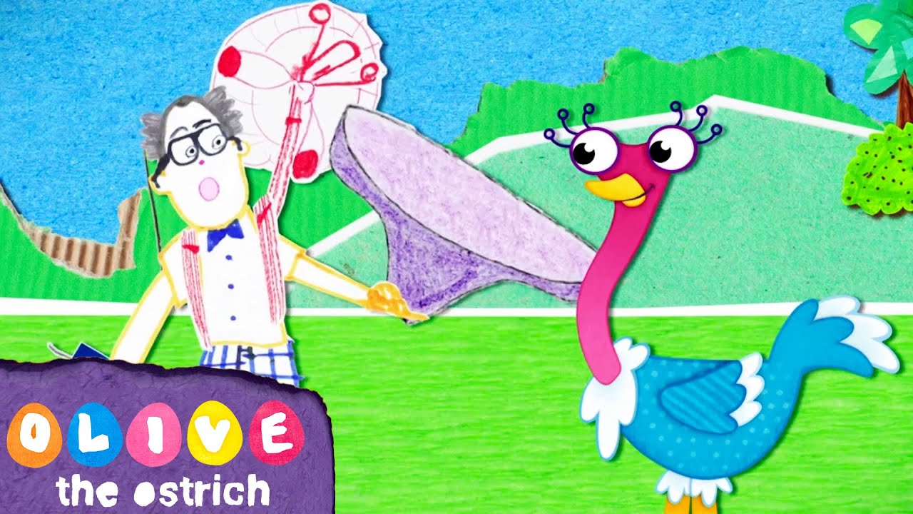 Olive the Ostrich | Olive and the Inventor | Kids Cartoons - YouTube