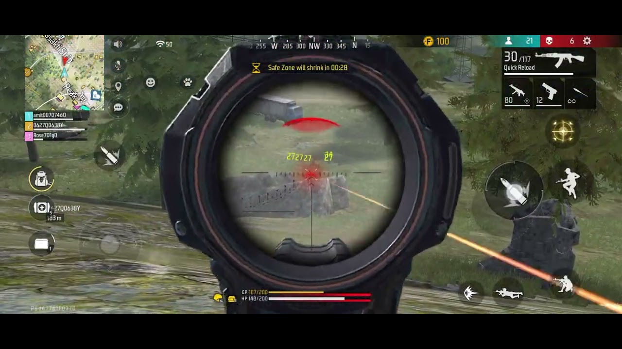 11 Kill op game play The BR Game Booyah - YouTube