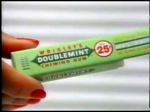 Doublemint Gum Commercial (Recorded 01/08/1993) - YouTube