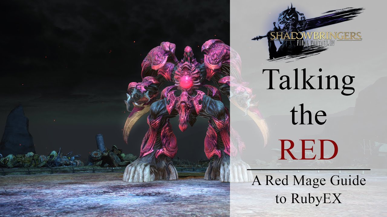 Talking the Red - Ruby Weapon EX - YouTube