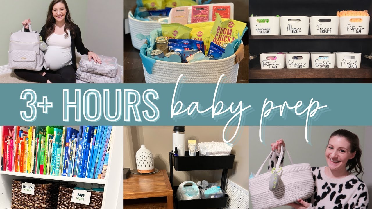 GETTING READY FOR BABY MARATHON // Everything You Need To Prep For Baby ...