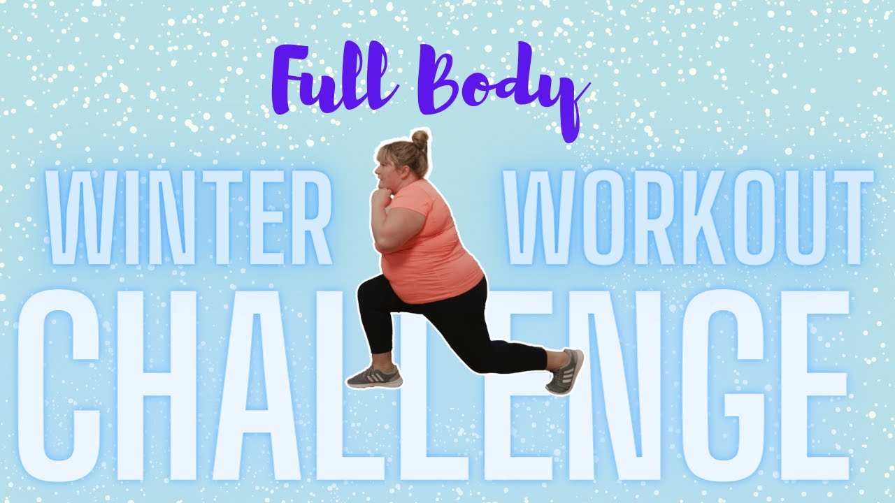 Full Body Workout / Winter Holiday Challenge / Low Impact Home Workout ...