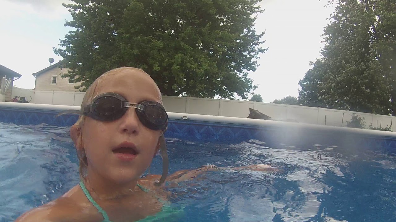 the kids playing with gopro in pool 07/20/2019 - YouTube