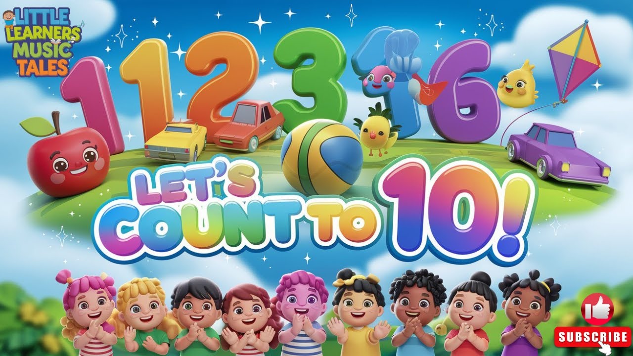 countingsong|123 song| Little learners music and tales - YouTube