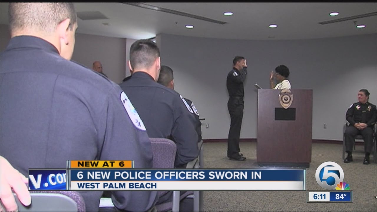 COPS SWEARING IN - YouTube