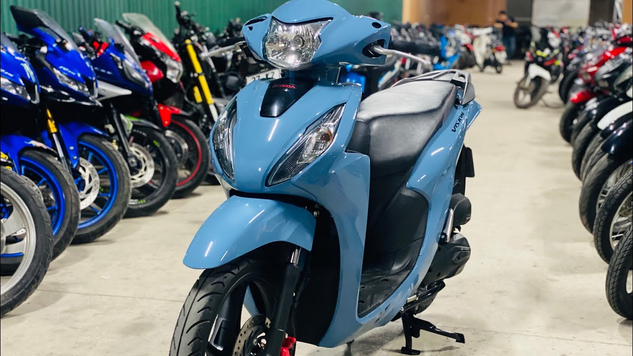 Honda VISION 110 Fi xanh đá bản cá tính biển 29 - YouTube
