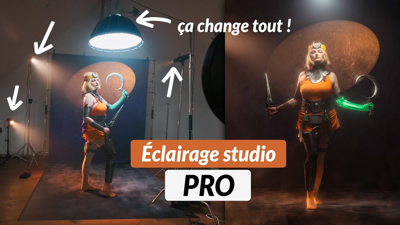 Comment j’ai éclairé ce shoot cosplay en studio (setup Godox complet ...