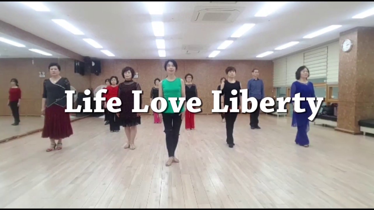 Life Love Liberty- Line Dance ( Ian St.Leon) - YouTube