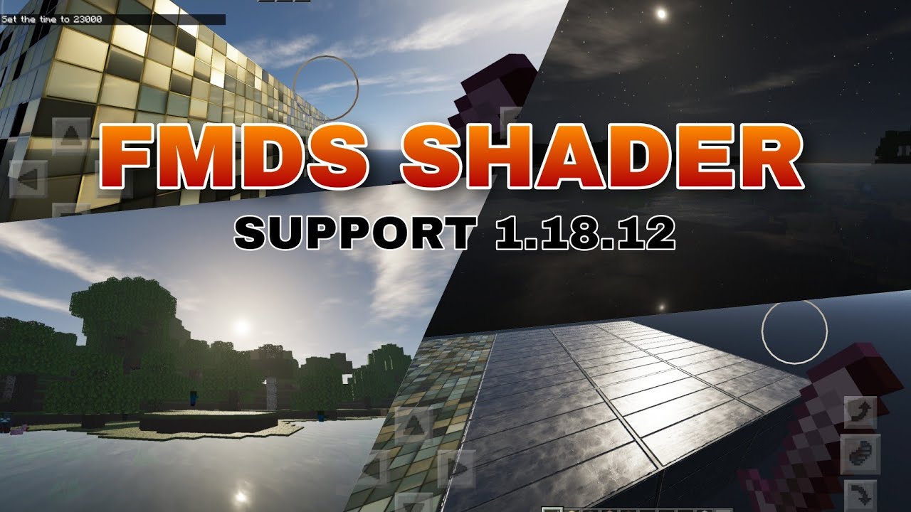 FMDS shader|Realistic shader with pbr texture pack for minecraft pe ...