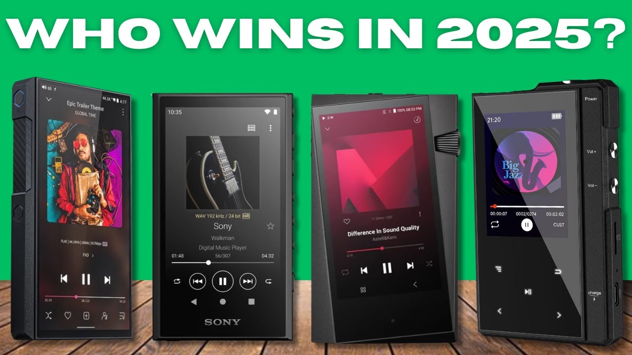 Top 5 best mp3 players 2025 [Don't buy one before watching this] - YouTube