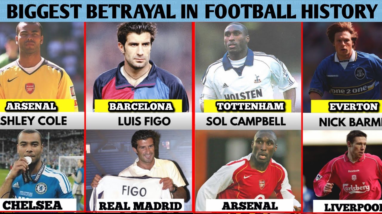 🚨BIGGEST BETRAYAL IN FOOTBALL HISTORY: athletes who represented two ...